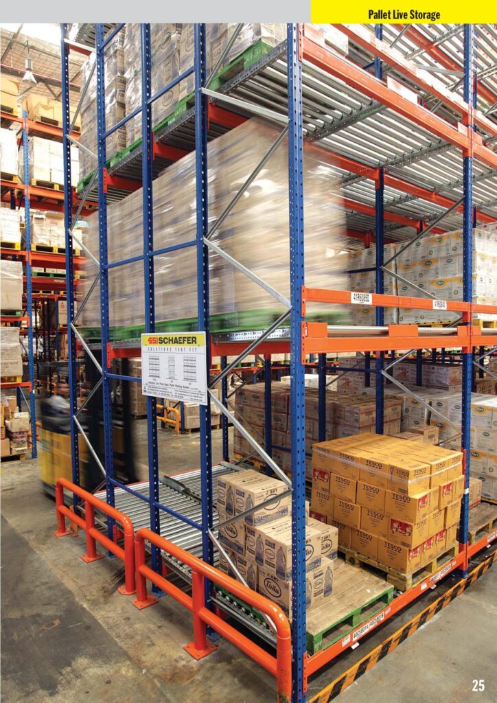 ‘SSI SCHAEFER’ Pallet Live Storage – GS Systems Sdn. Bhd.